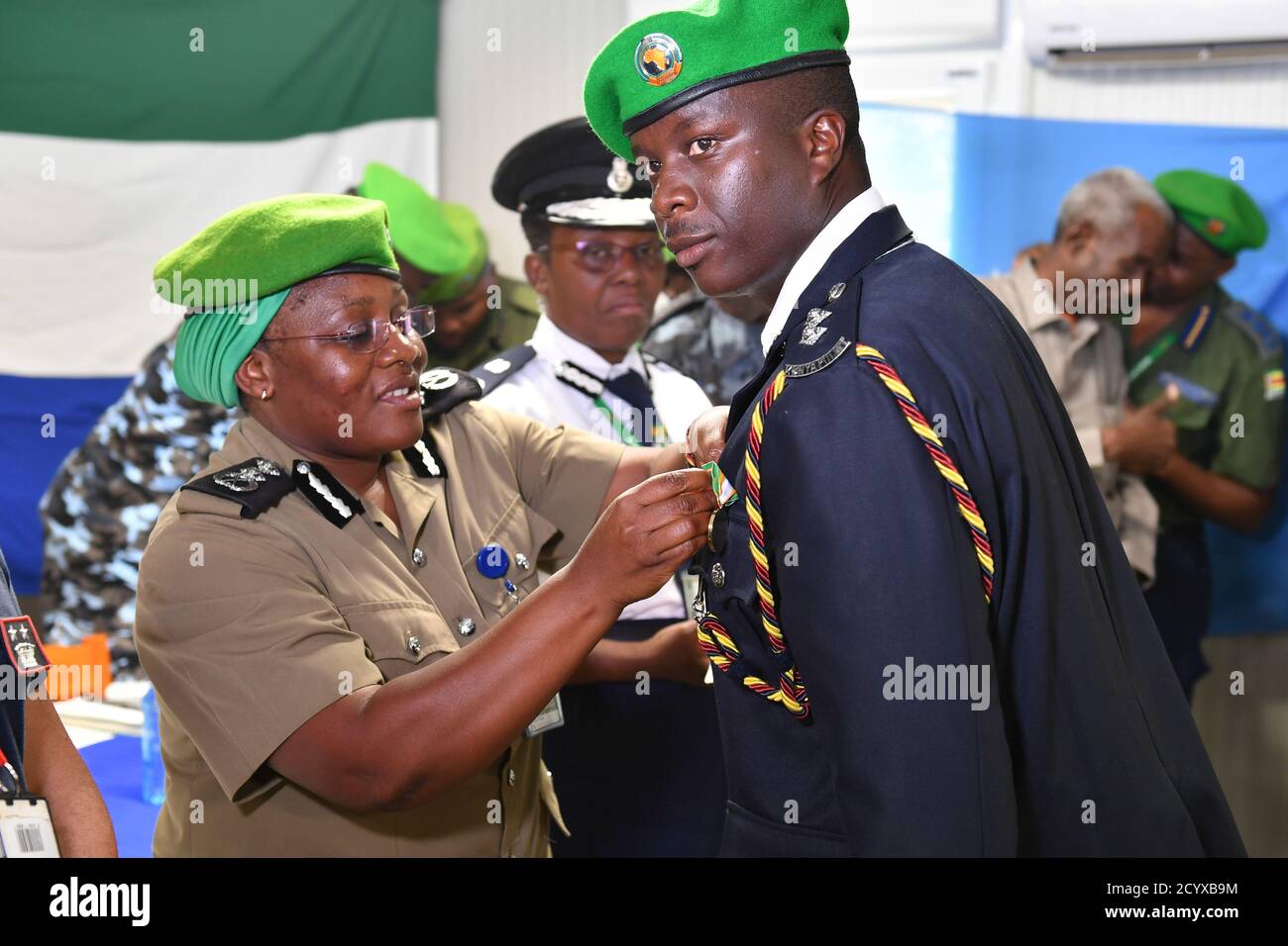 On September 28, 2018, Christine Alalo, acting AMISOM Police ...