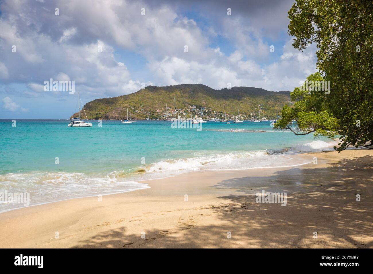 St Vincent and The Grenadines, Bequia, Lower Bay Stock Photo - Alamy
