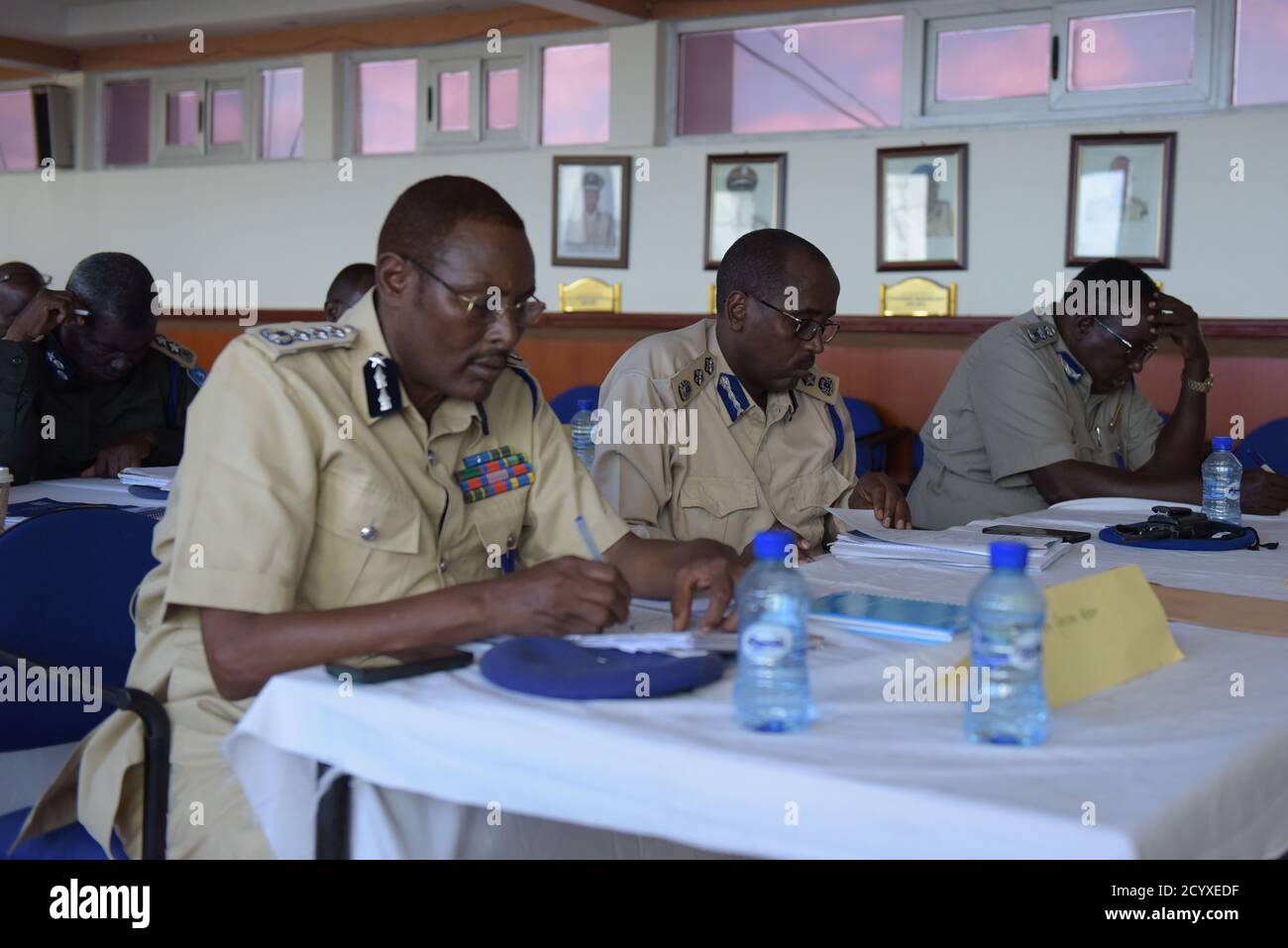 On October 21, 2018, high-ranking officers of the Somali Police Force ...