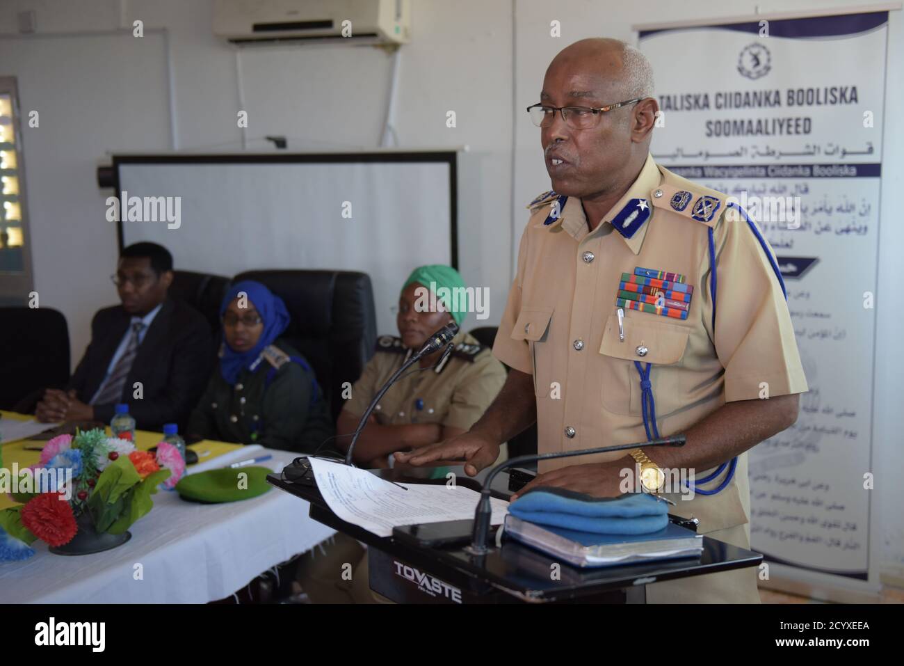 On October 21, 2018, Somali Police Commissioner Maj. Gen. Bashir Abdi ...