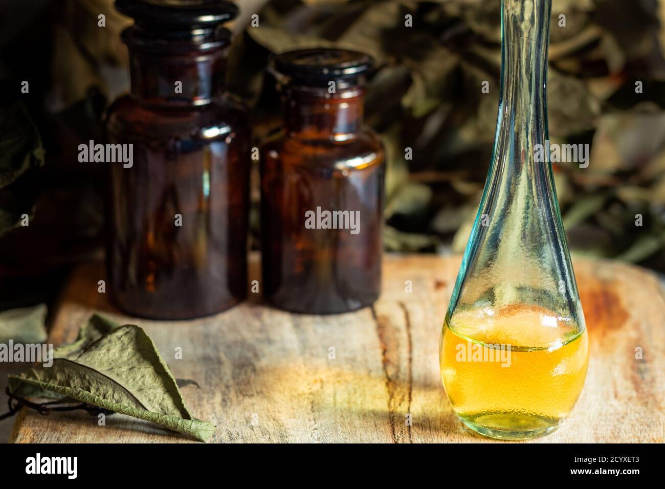 Oil and extract of herbs and aromatic medicinal plants that take Stock ...