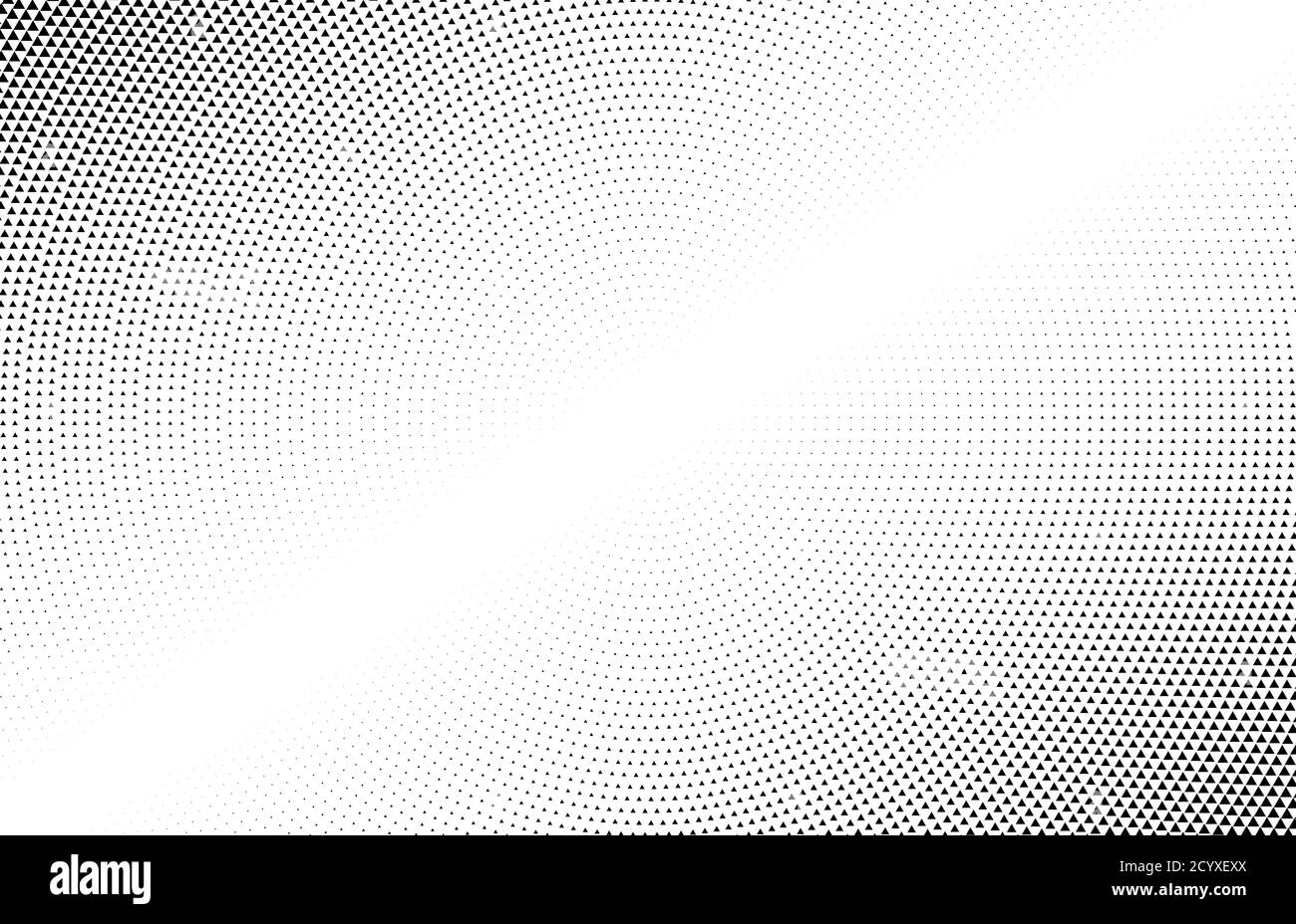 Triangles halftone vector illustration. Triangle geometric background ...