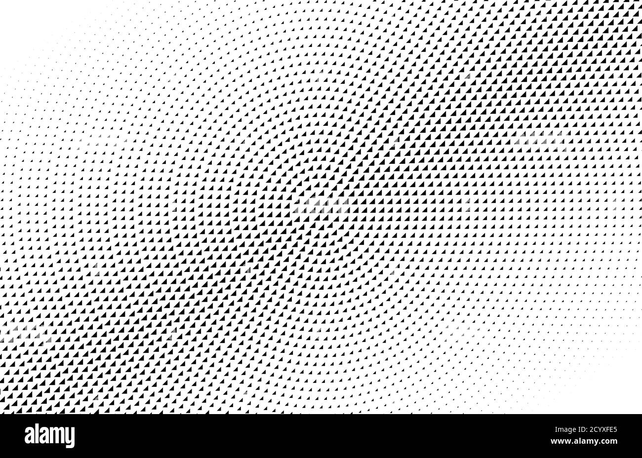 Triangles halftone vector illustration. Triangle geometric background ...
