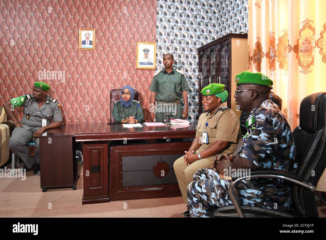 On December 12, 2018, Christine Alalo, Acting AMISOM Police ...
