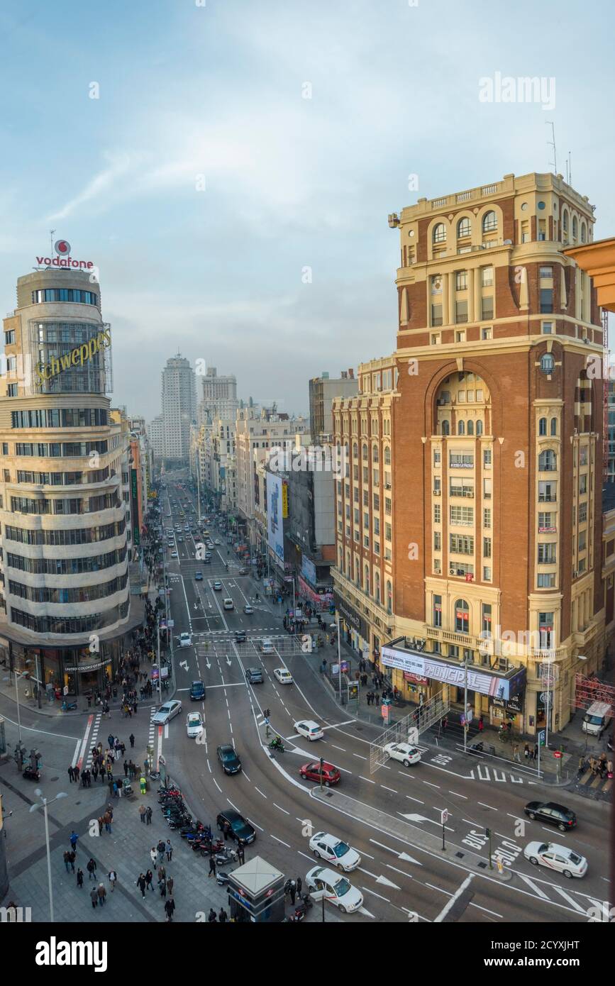 Spain, Madrid, city center Stock Photo - Alamy