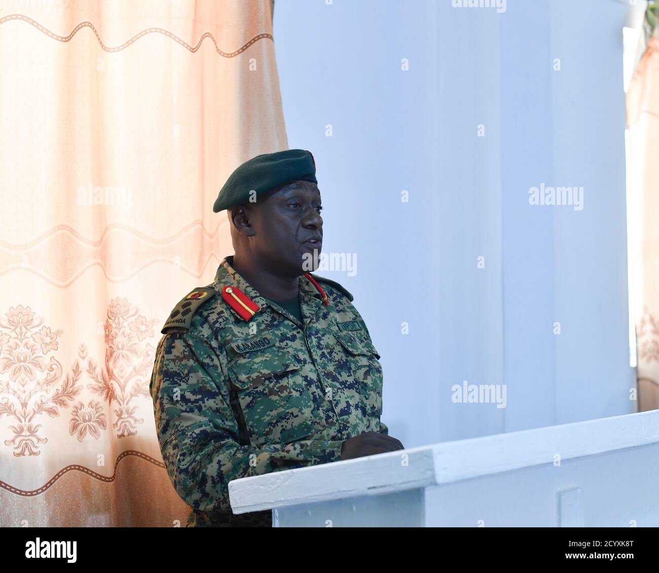 On December 20, 2018, Brigadier General Michael Kabango assumed command ...
