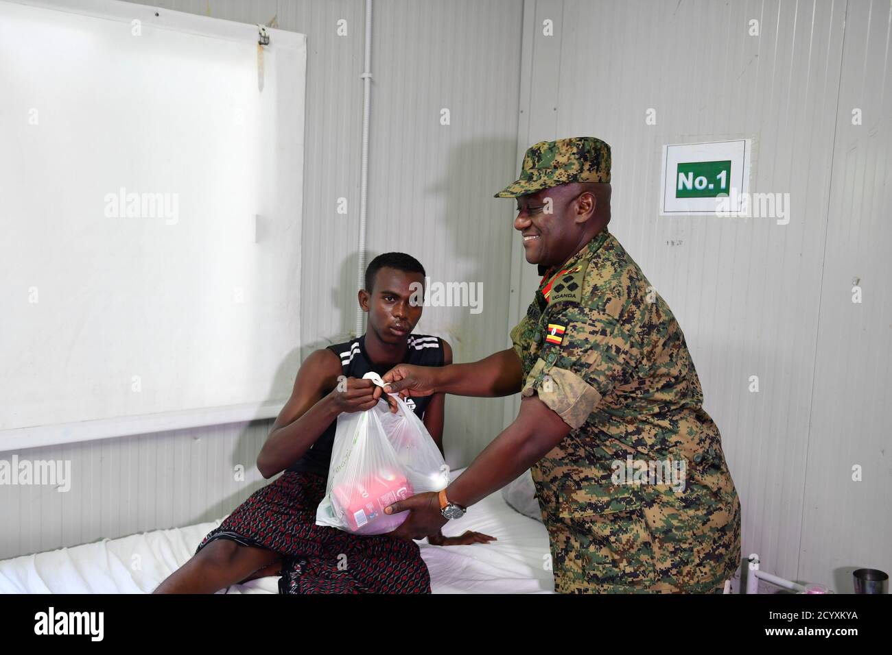 On December 26, 2018, Brigadier General Michael Kabango, Commander of ...