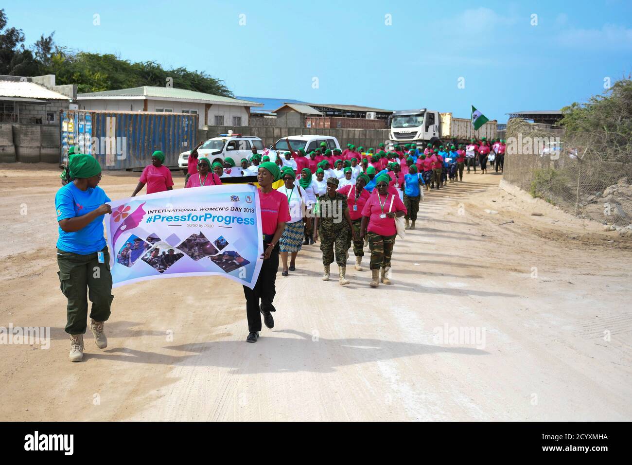 Female Peacekeepers of the African Union Mission in Somalia (AMISOM ...