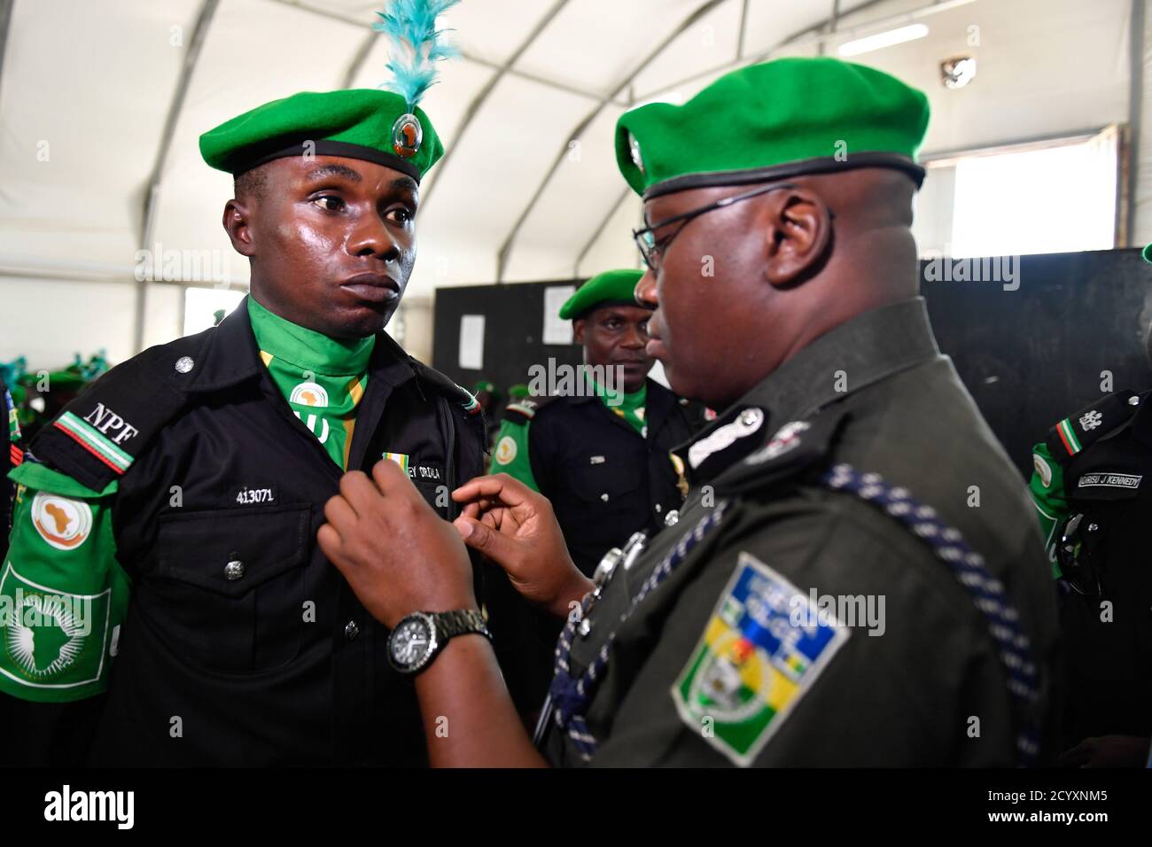 On January 5, 2019, Rex Dundun, AMISOM Police Chief of Staff, awarded ...