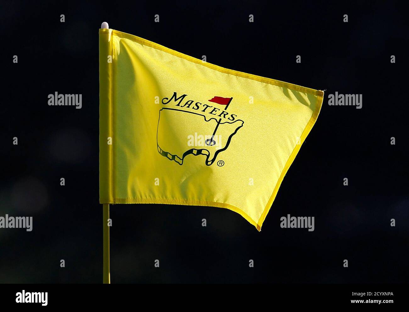 Augusta national masters flag hi-res stock photography and images - Alamy