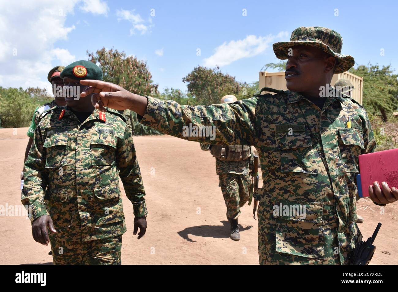 The Commander of Land Forces in the Uganda Peoples Defence Force, Lt ...