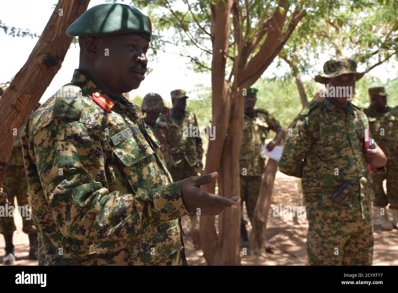On February 14, 2019, Lt. Gen. Peter Elwelu, Commander of Land Forces ...