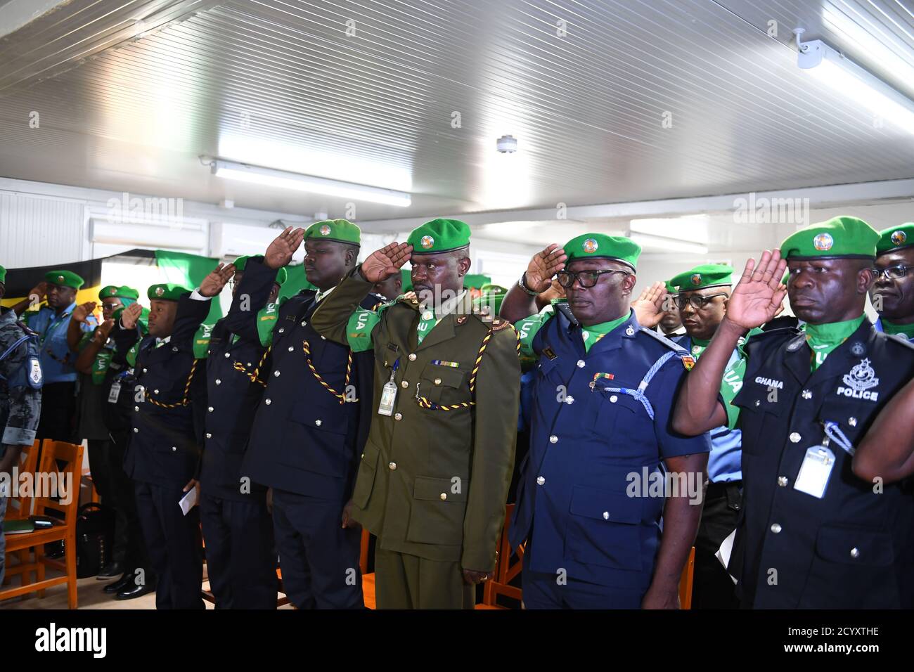 Individual Police Officers (IPOs) of the AMISOM Uganda Formed Police ...