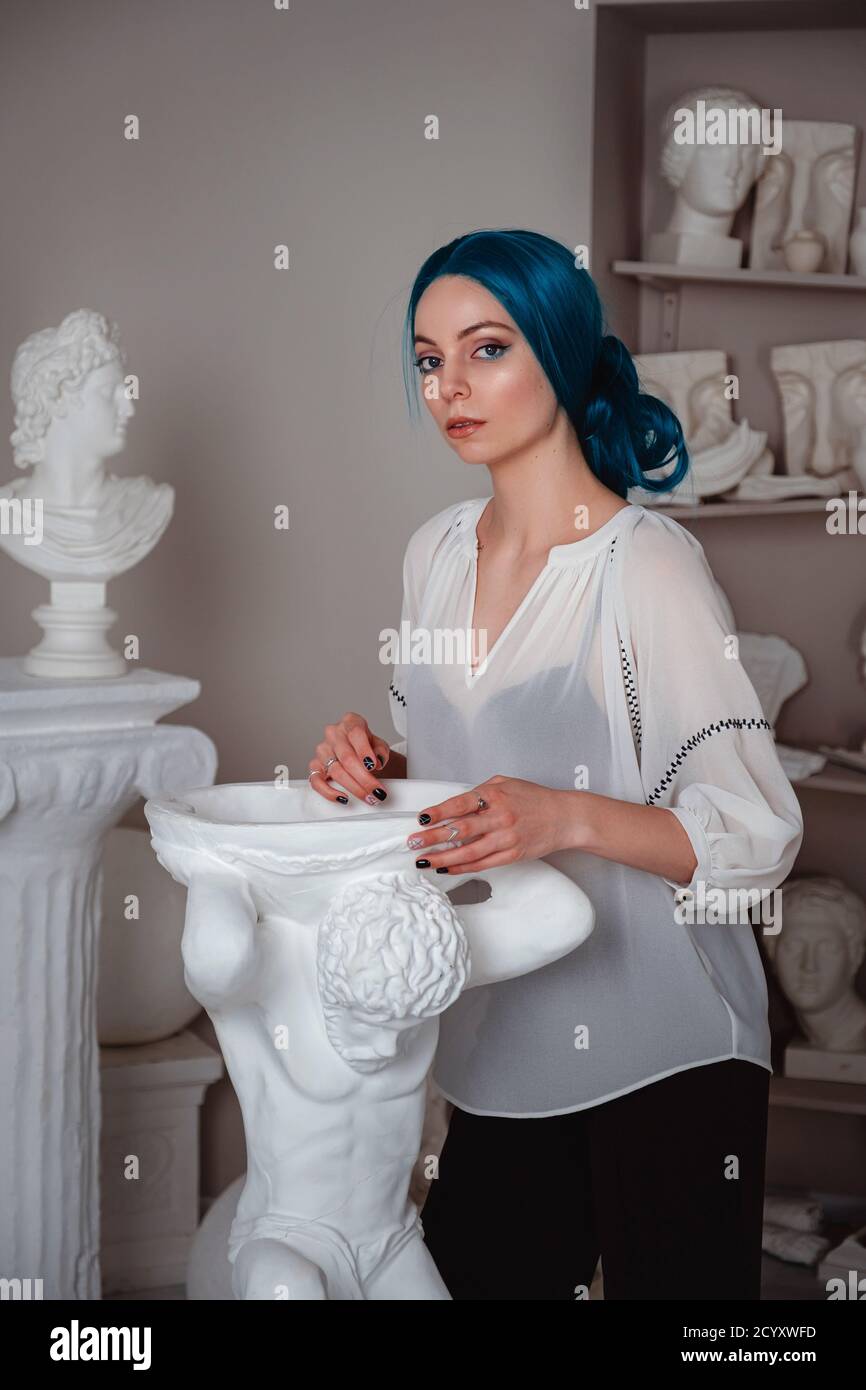 Female mason model hi-res stock photography and images - Alamy