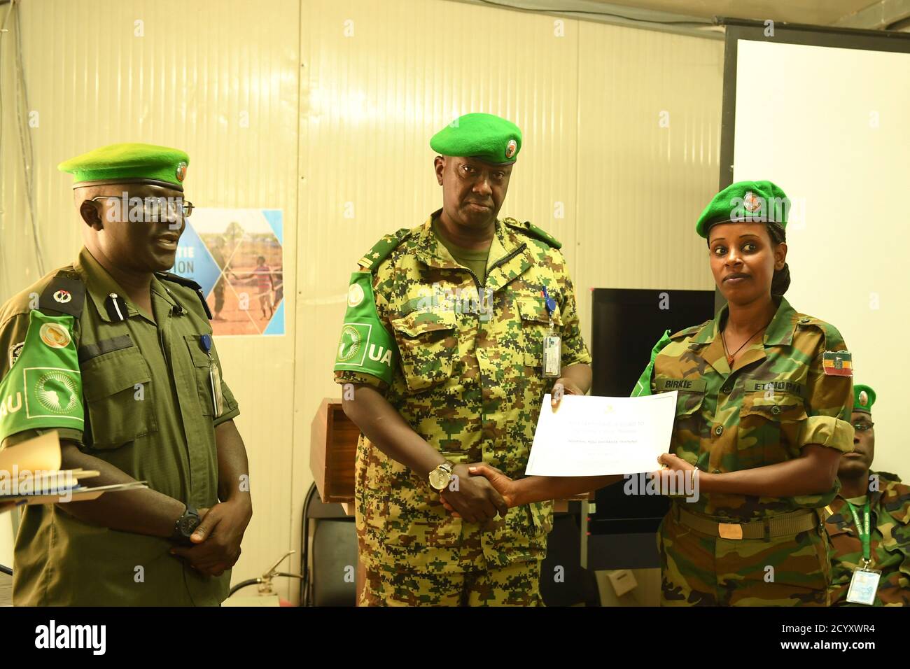 On January 25, 2019, Maj. Gen. Maurice Gateretse, AMISOM Deputy Force ...