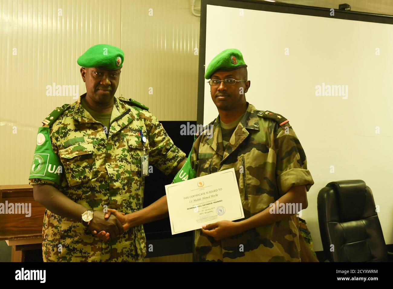 On January 25, 2019, Maj. Gen. Maurice Gateretse, the AMISOM Deputy ...
