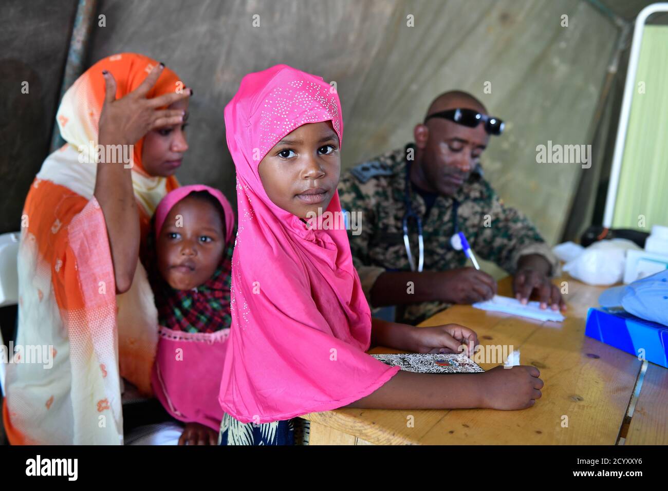 A Ugandan military medical officer serving under the United Nations ...