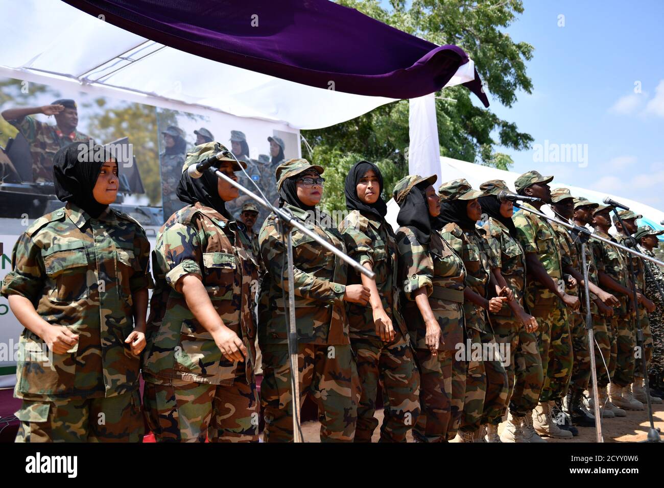 Somali military band hi-res stock photography and images - Alamy