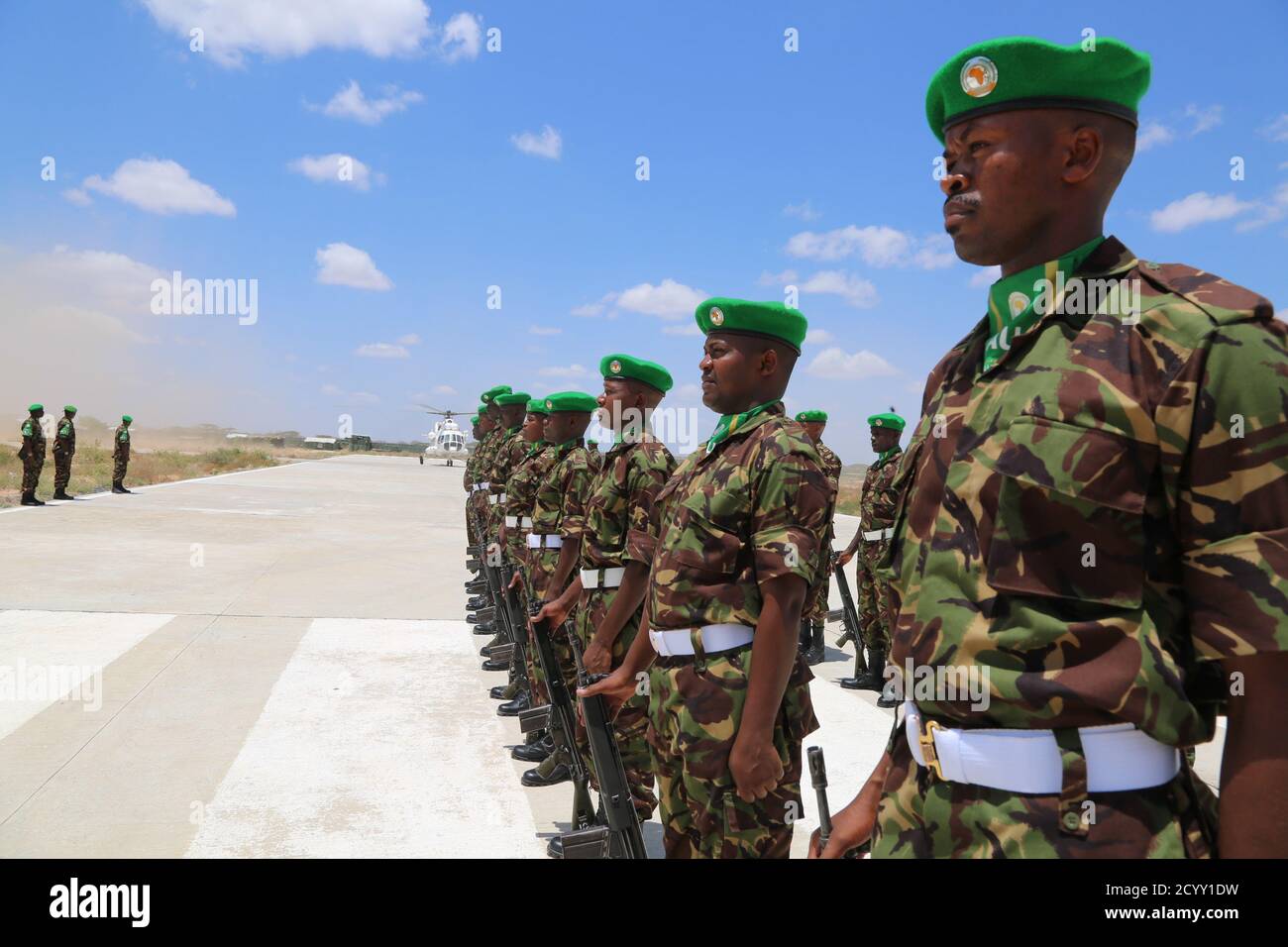 On March 3, 2019, Kenyan soldiers serving under the African Union ...