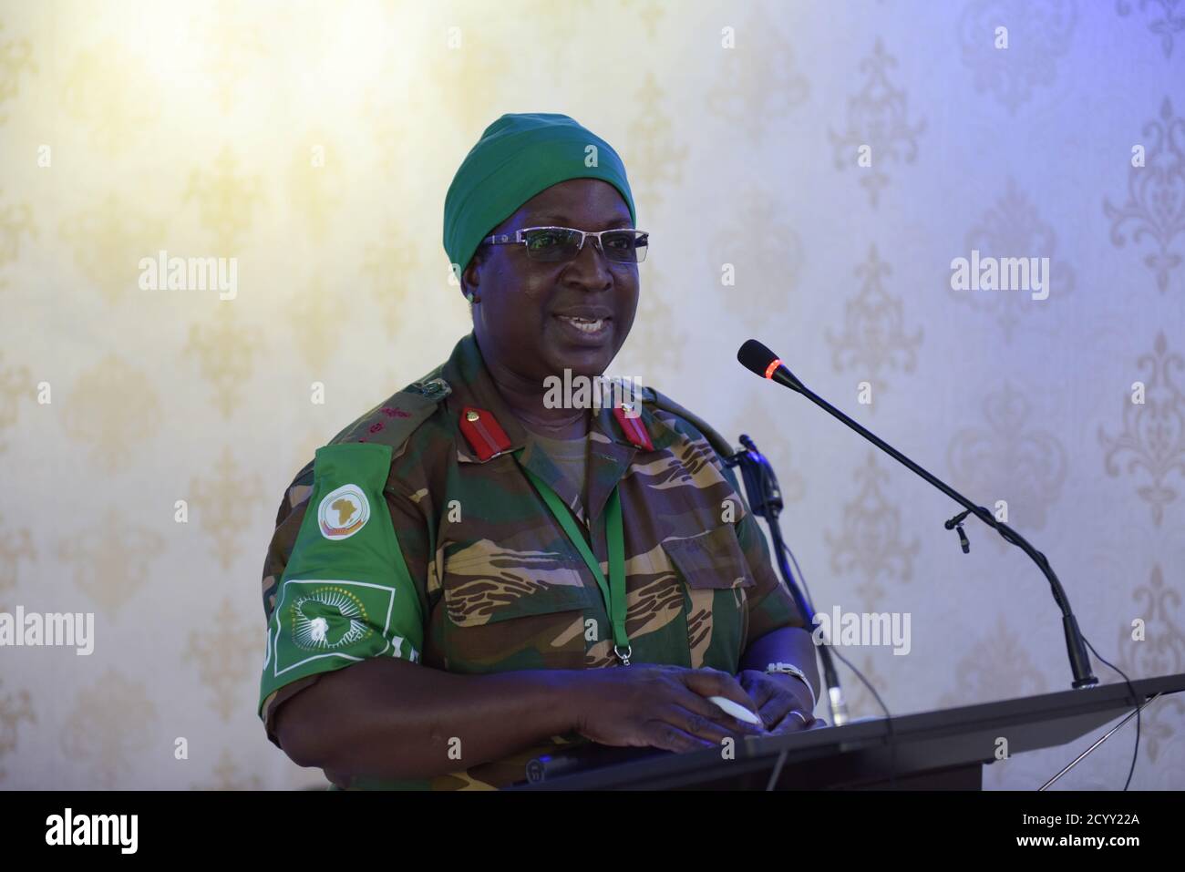 On March 9, 2018, Col. Constance Sikalumbi, head of AMISOM's CIMIC ...