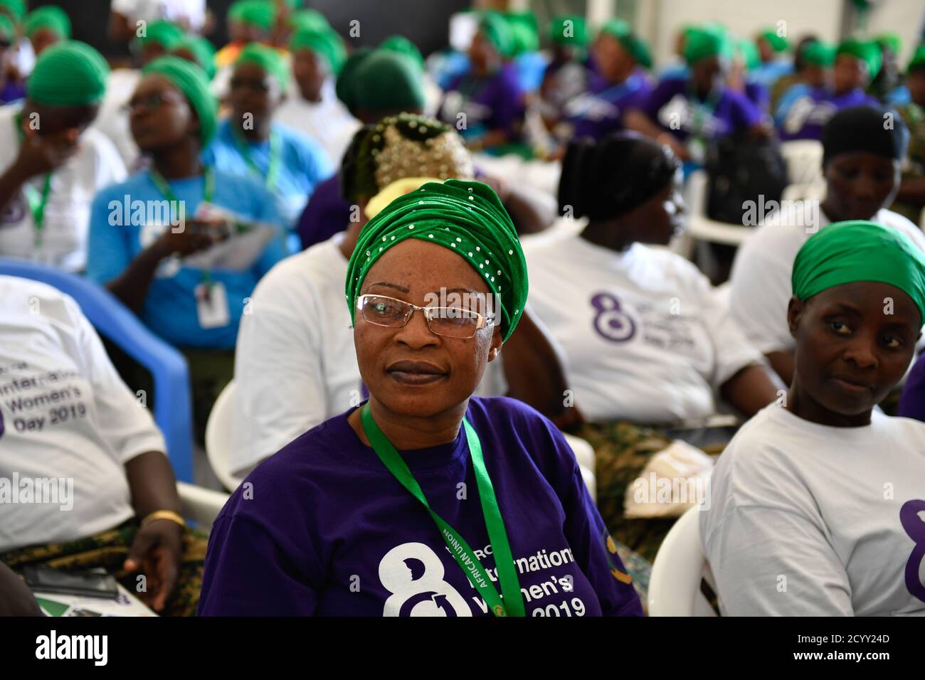 On March 8, 2019, female peacekeepers serving with the African Union ...
