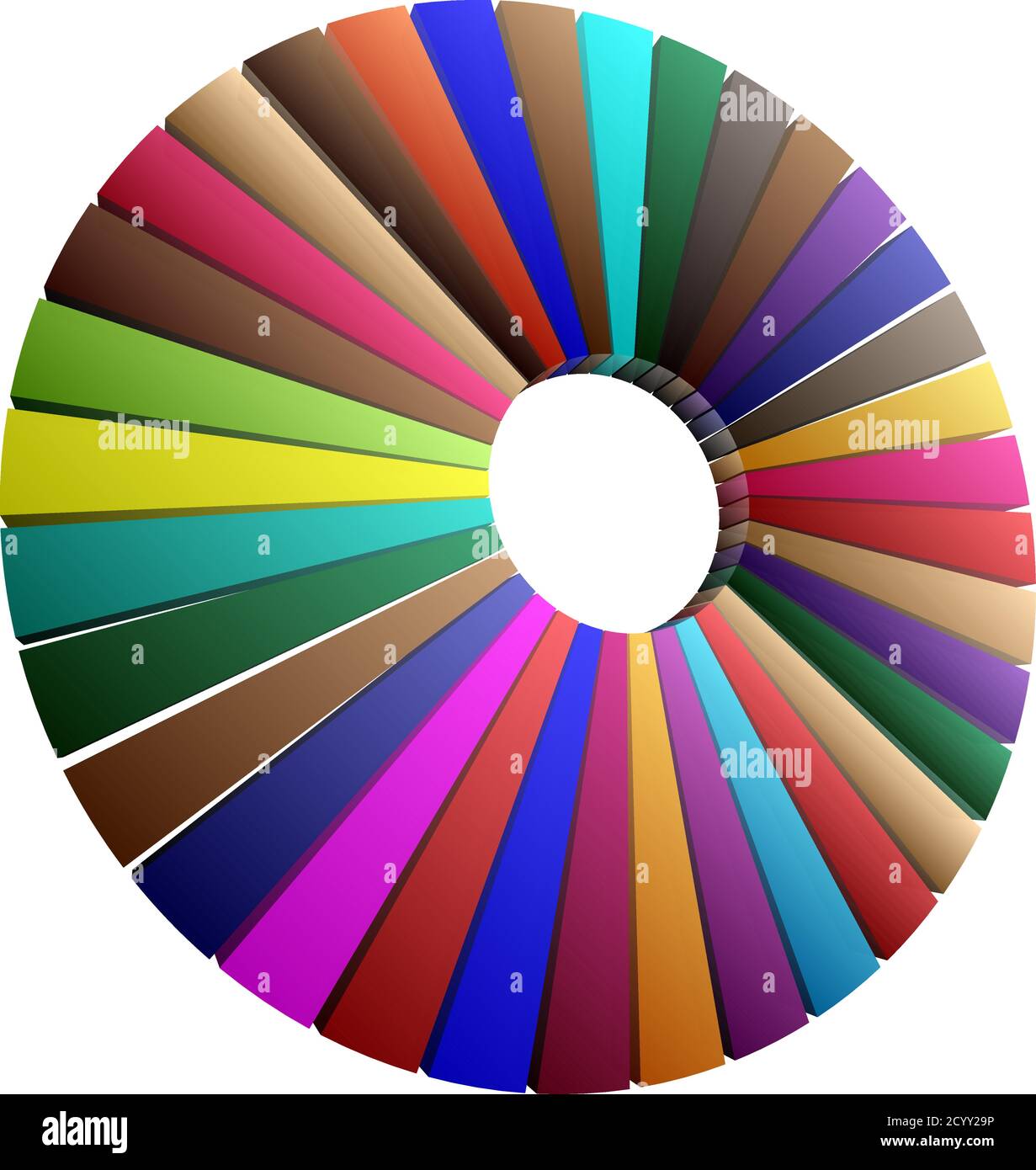 Pie chart, pie graph, diagram vector illustration. A clipart for ...