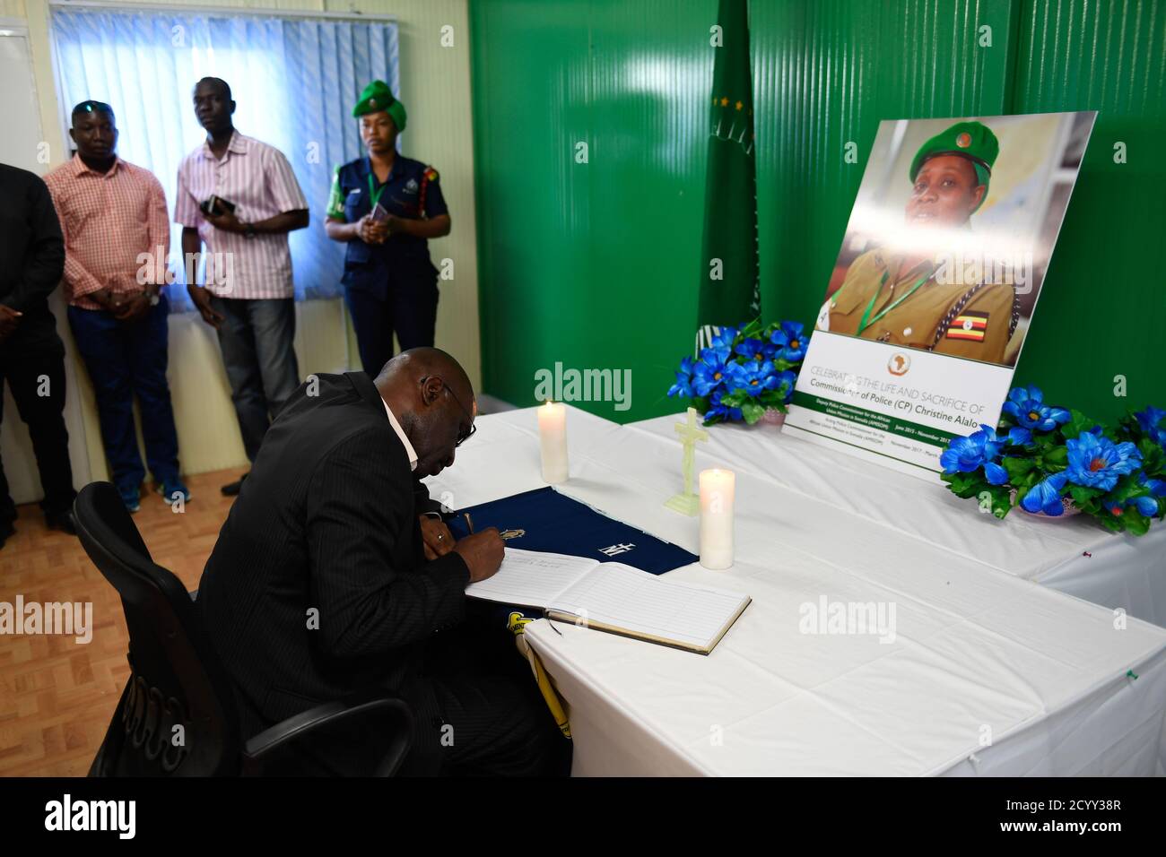 On March 14, 2019, Simon Mulongo, the Deputy Special Representative of ...