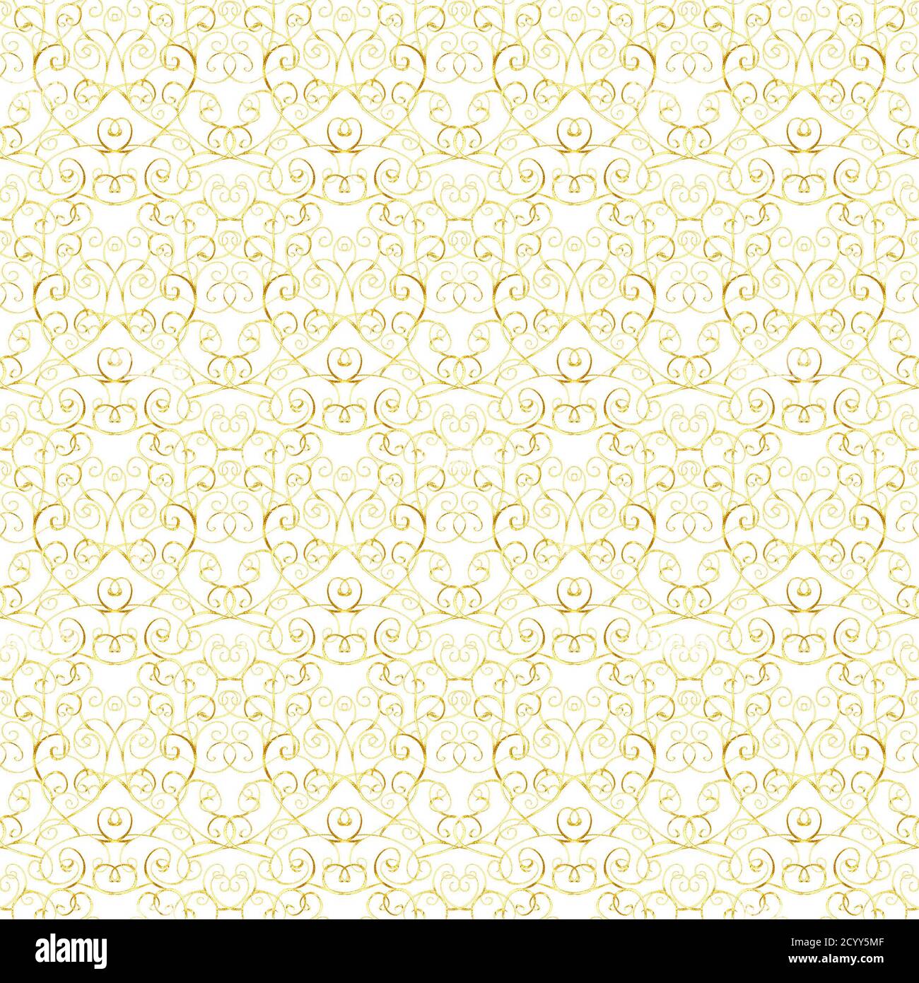 Luxury gold royal seamless pattern on white background Stock Photo - Alamy
