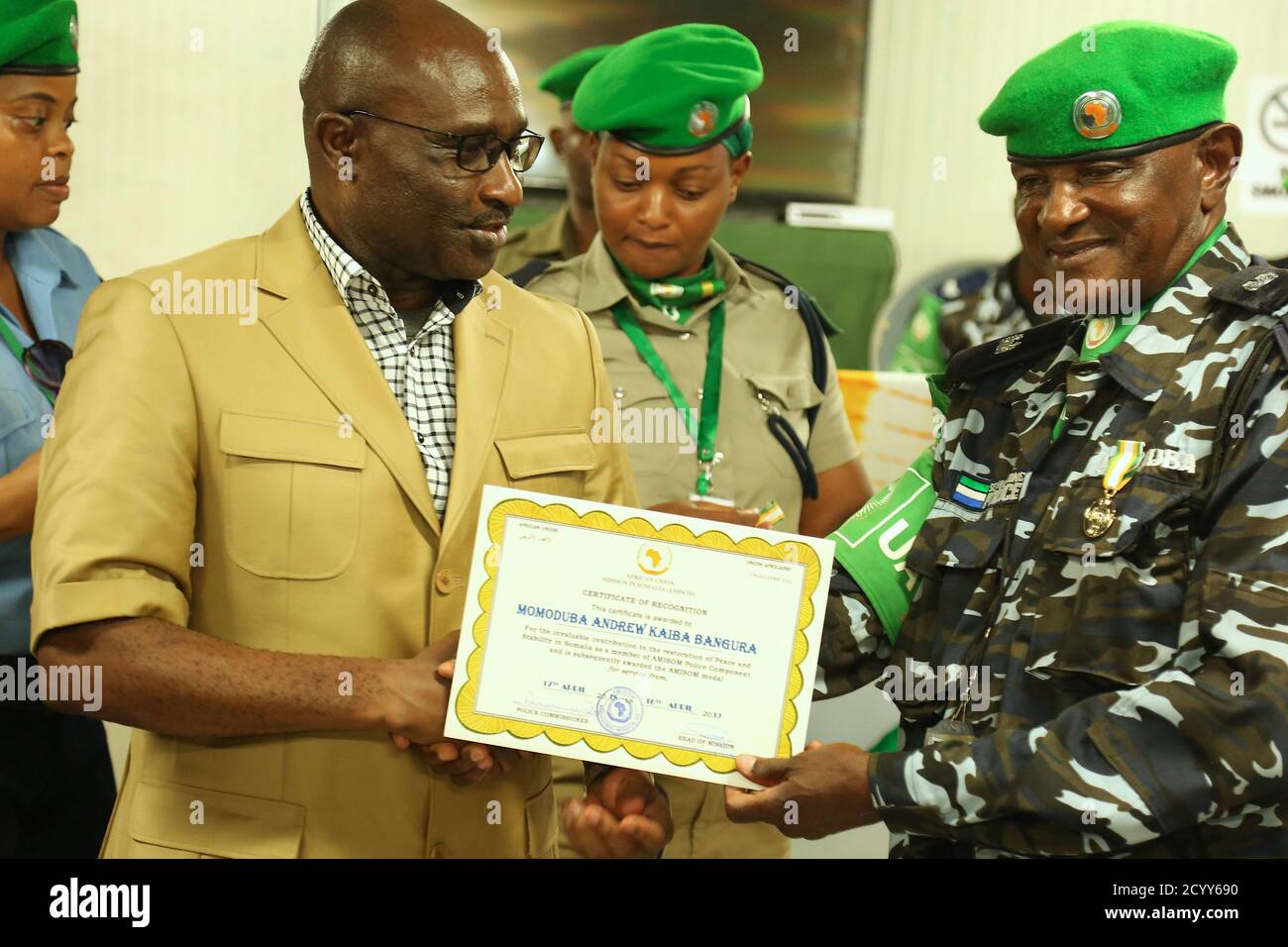 On April 13, 2019, Simon Mulongo, Deputy Special Representative of the ...