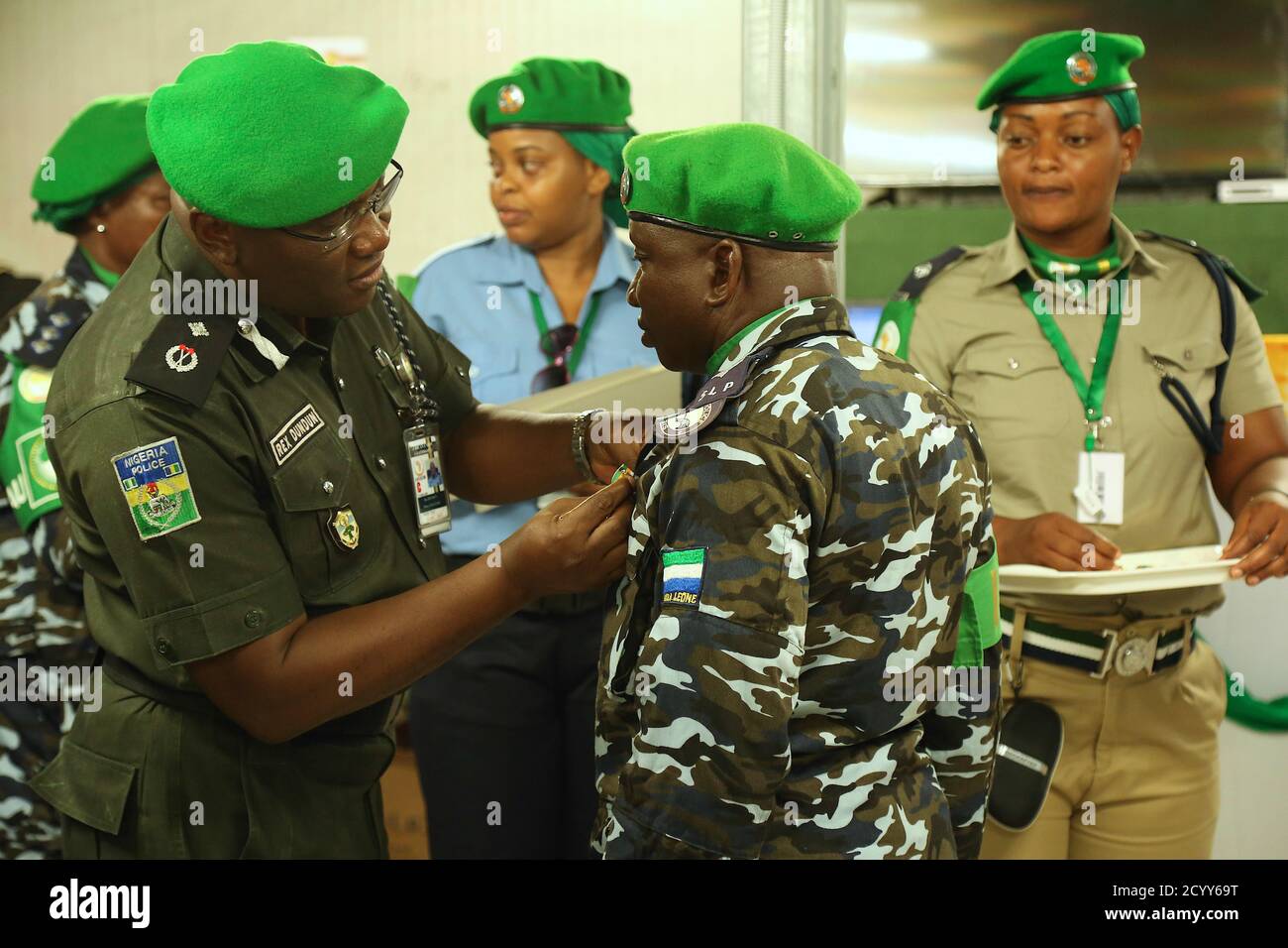 On April 13, 2019, Acting AMISOM Police Commissioner Rex Dundun ...