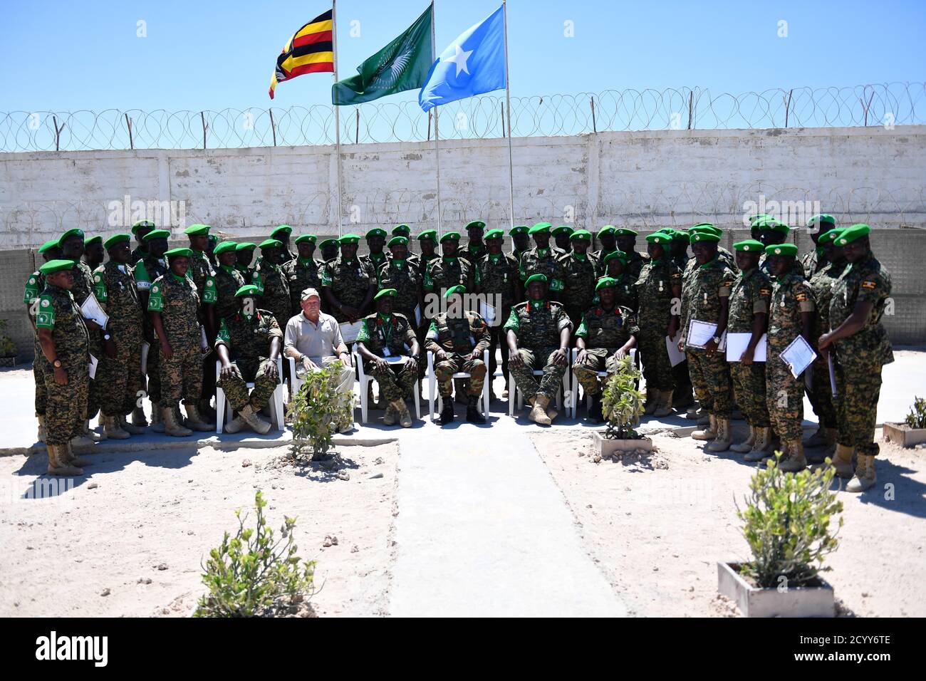 On April 15, 2019, Lt. Gen. Tigabu Yilma Wondimhunegn, AMISOM Force ...