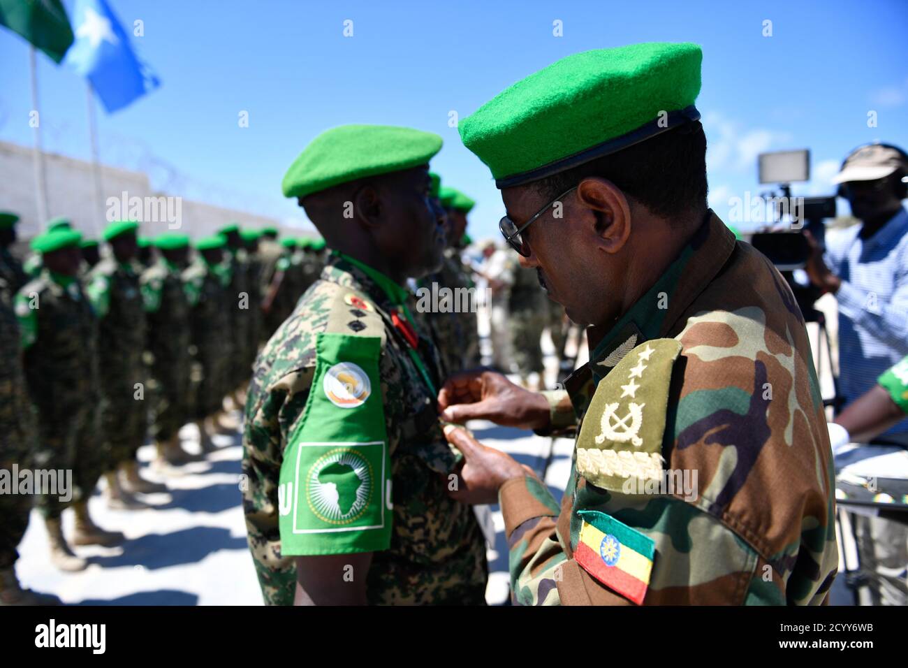 On April 15, 2019, Lt. Gen. Tigabu Yilma Wondimhunegn, AMISOM Force ...