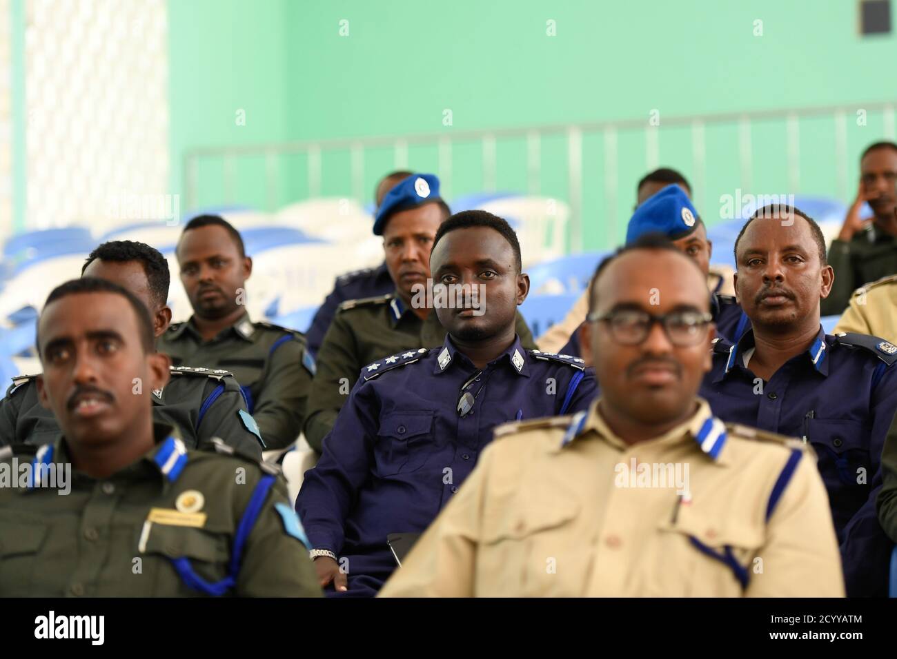 On May 5, 2019, Somali Police Force officers participated in a workshop ...