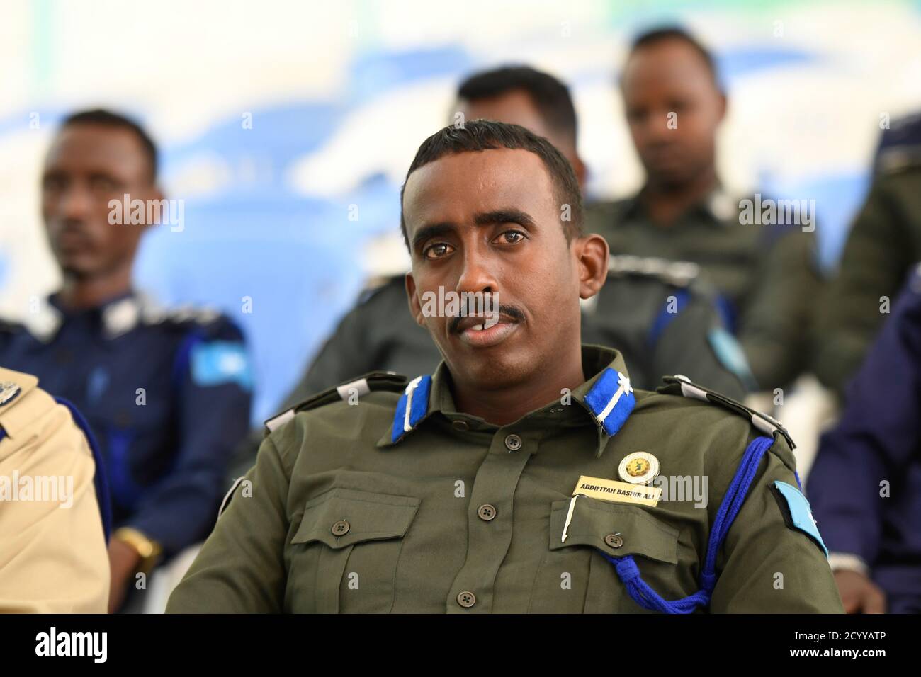 Somali Police Force officers attend a workshop on Human Rights ...