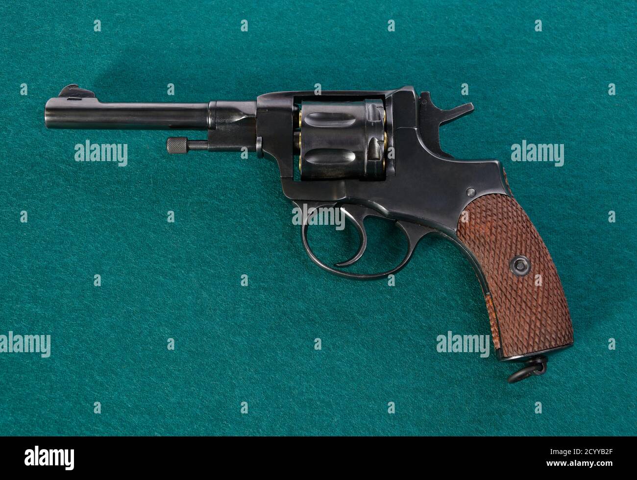 Loaded Revolver Barrel