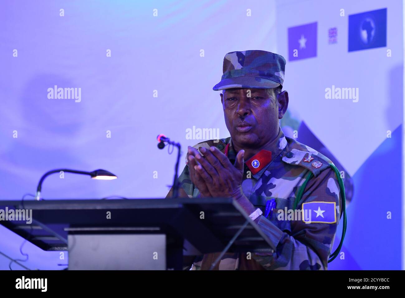 Somali national army sna chief hi-res stock photography and images - Alamy
