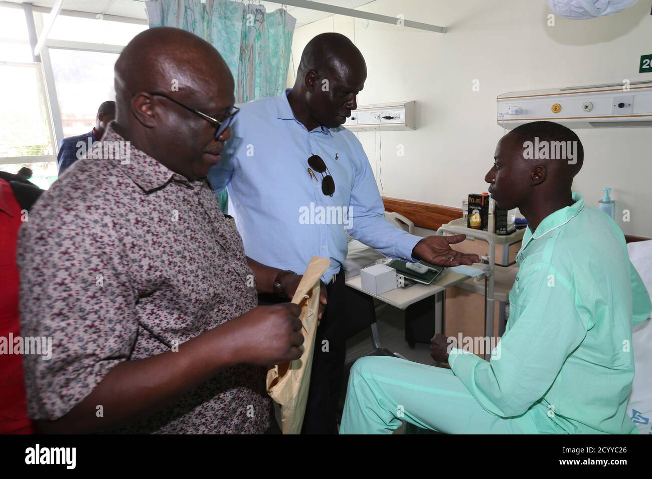 On May 17, 2019, Maj. Gen. Francis Okello of the African Union Peace ...