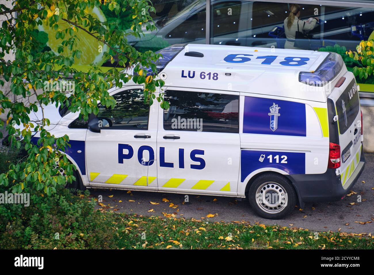 Finnish police car hi-res stock photography and images - Alamy