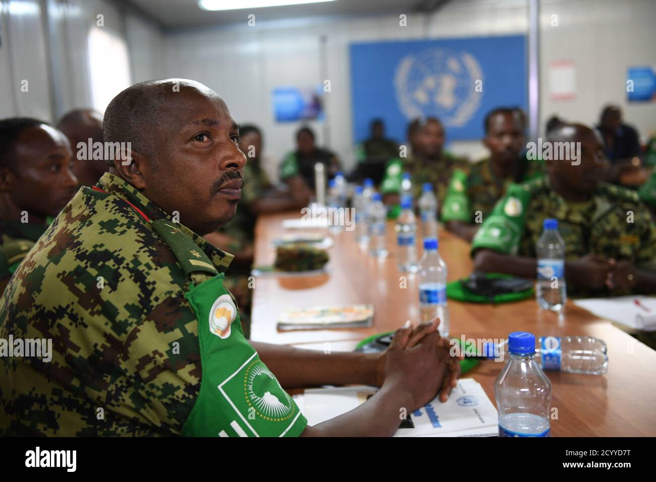 On May 28, 2019, military and police officers under the African Union ...