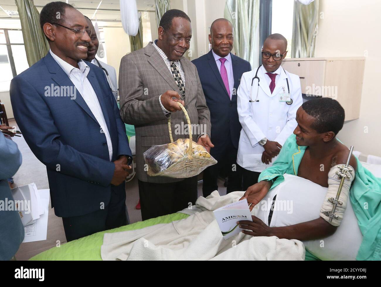 On March 21, 2019, Ambassador Francisco Madeira, accompanied by AMISOM ...
