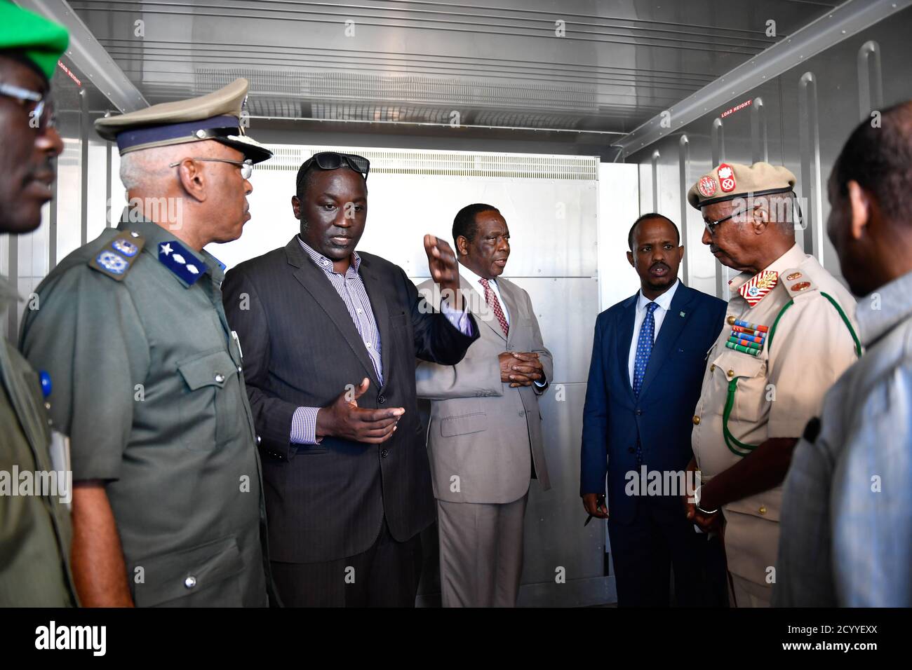 On June 12, 2019, a handover ceremony took place in Mogadishu, Somalia ...