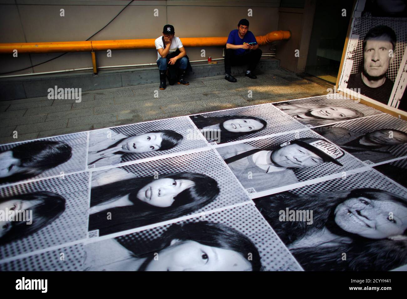 Jr inside out project hi-res stock photography and images - Alamy