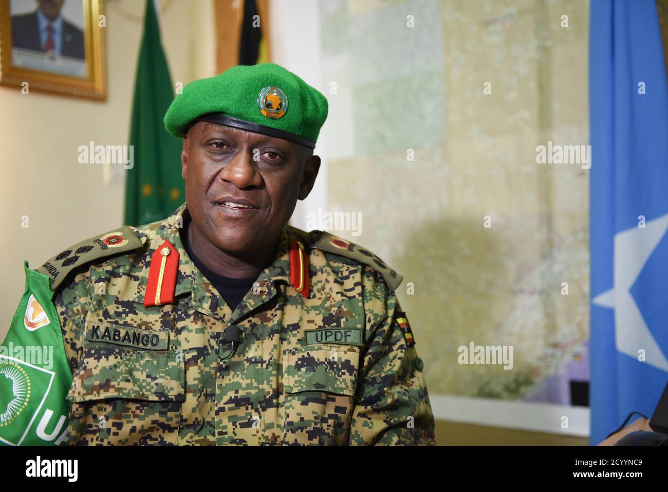 On August 16, 2019, Brig. Gen. Michael Kabango, Uganda's AMISOM ...