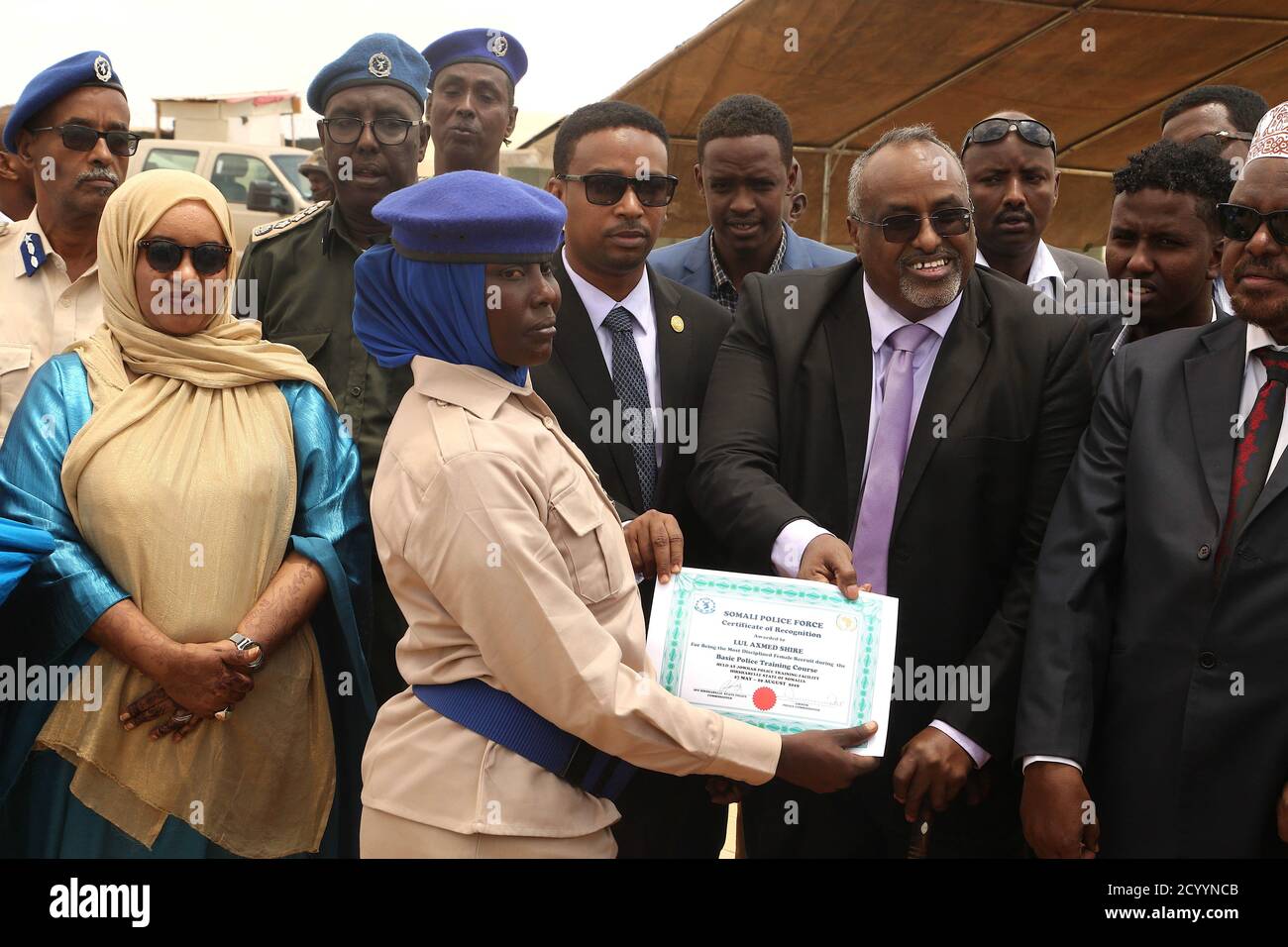 Mohamed Abdi Waare, the President of Hirshabelle State of Somalia ...