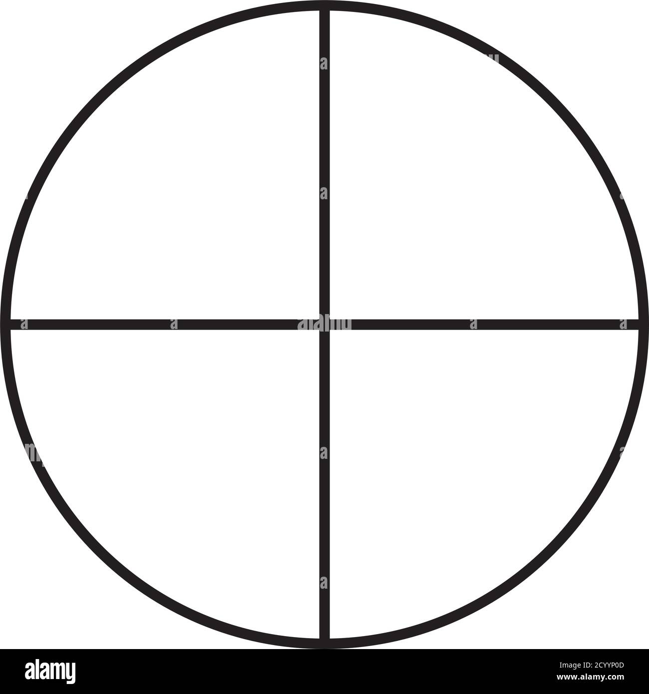 Circle pie chart, pie diagram icon from 2 to 20 sections. Simple, basic ...