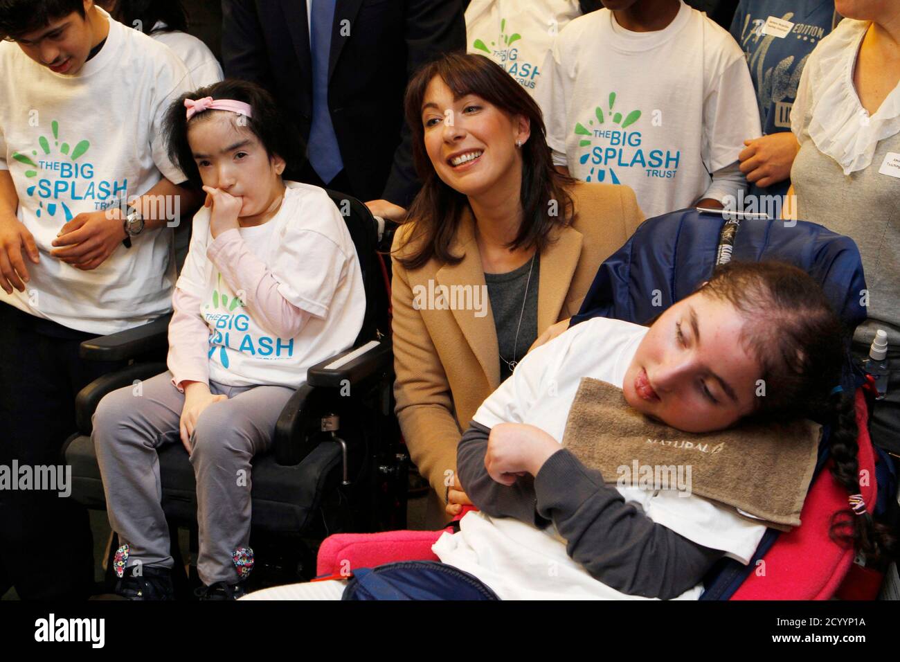 Camerons visit jack tizard school hi-res stock photography and images ...