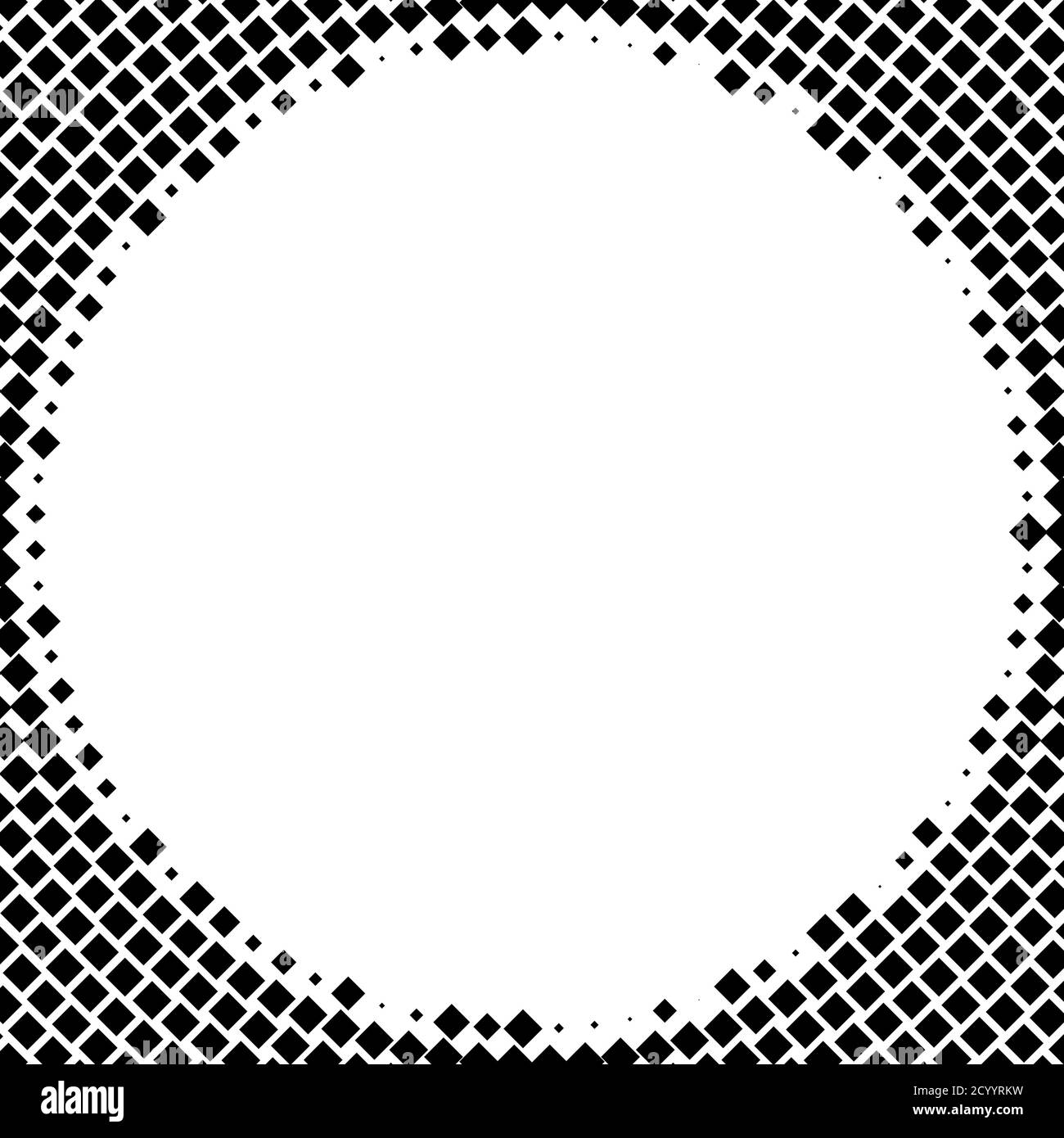 Squares halftone geometric background pattern and texture vector ...