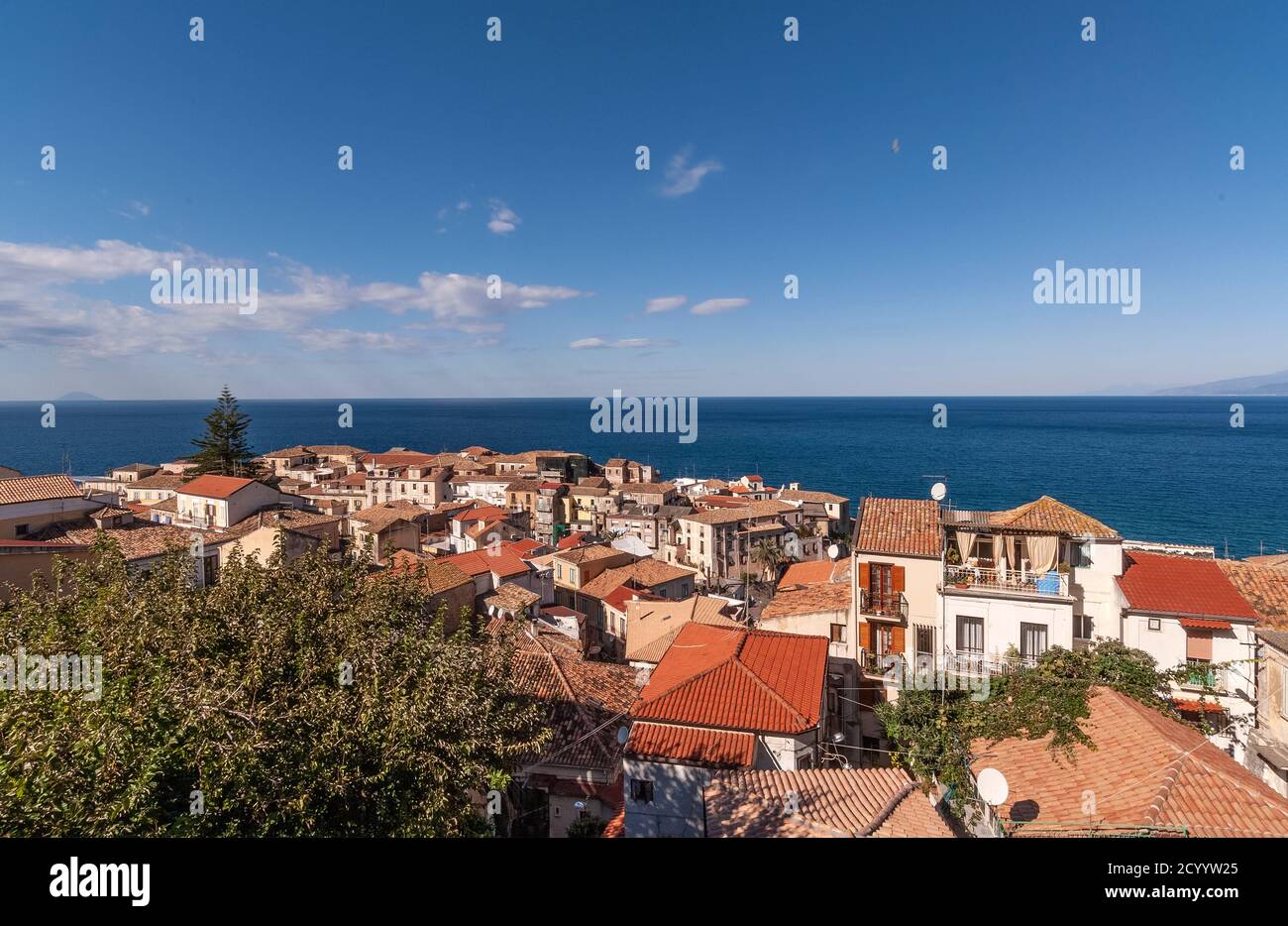 Italy Calabria Province of Vibo Valentia - Pizzo Calabro - Panorama ...