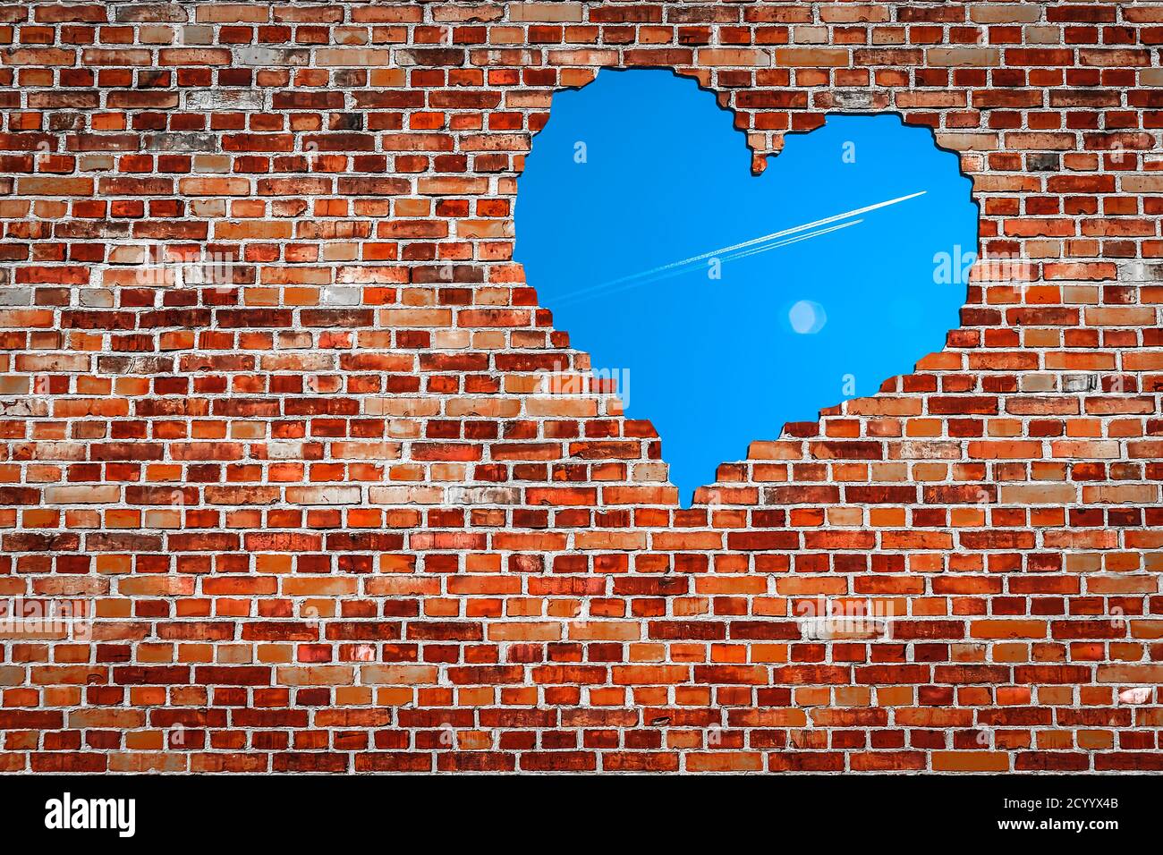 See through brick wall hi-res stock photography and images - Alamy