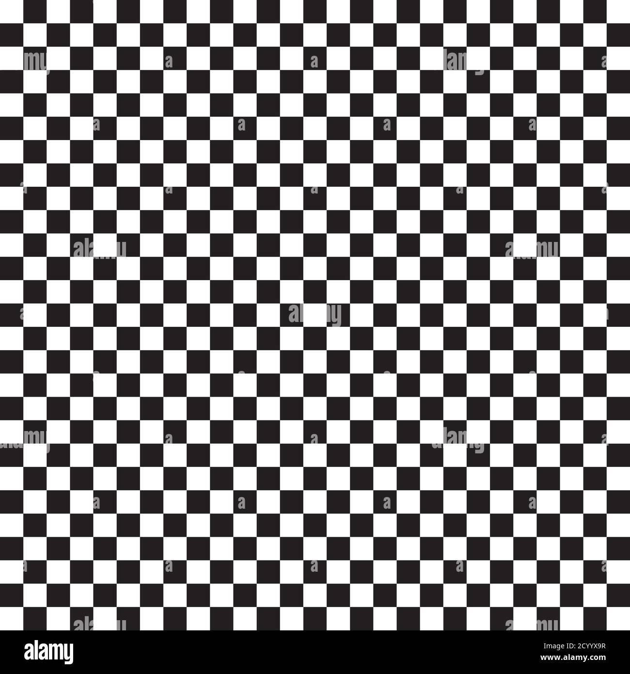 Checkered, chequered squares pattern and background. Chessboard, chess ...
